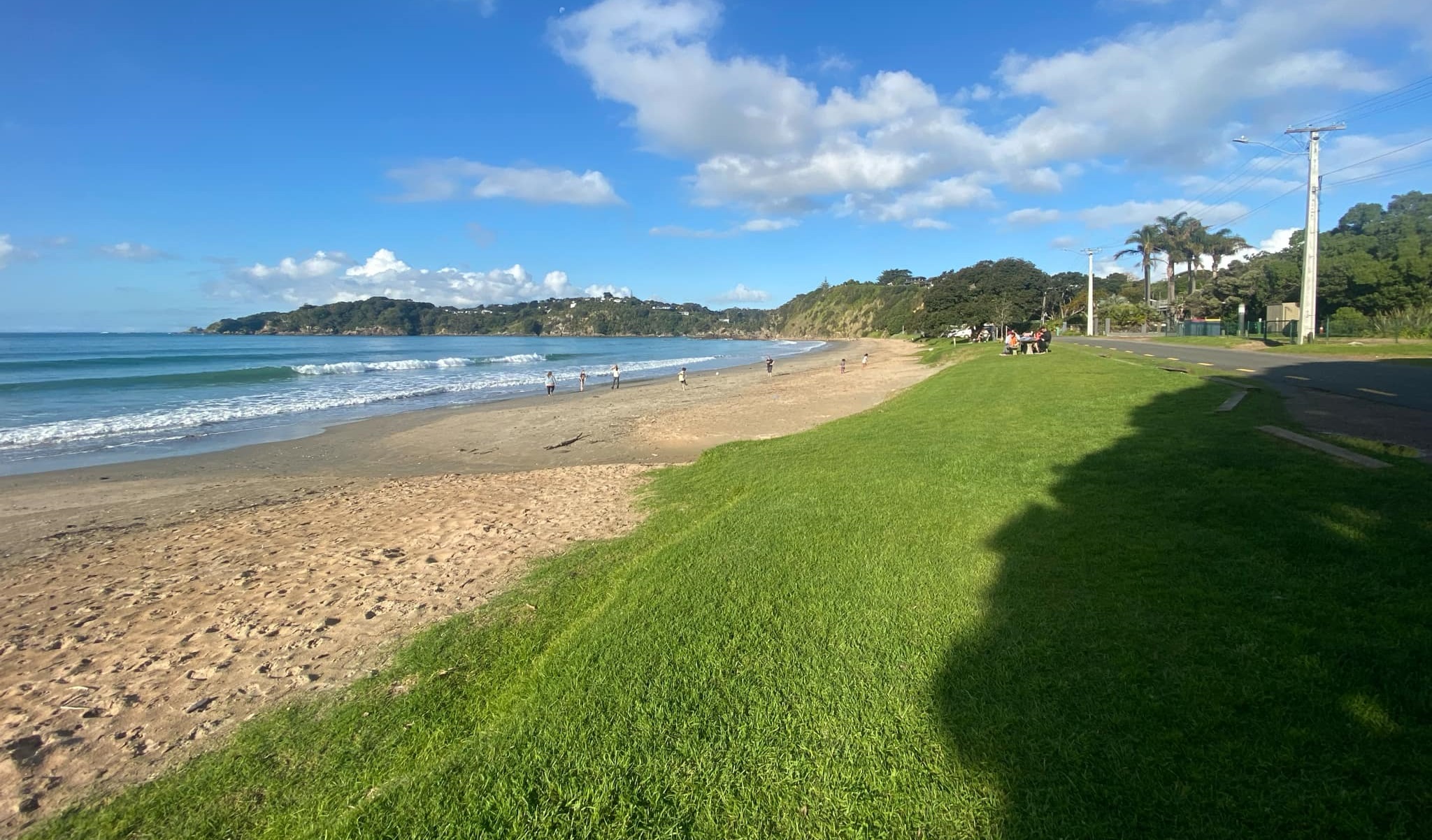 Oneroa Beach - Overview of Waiheke Island