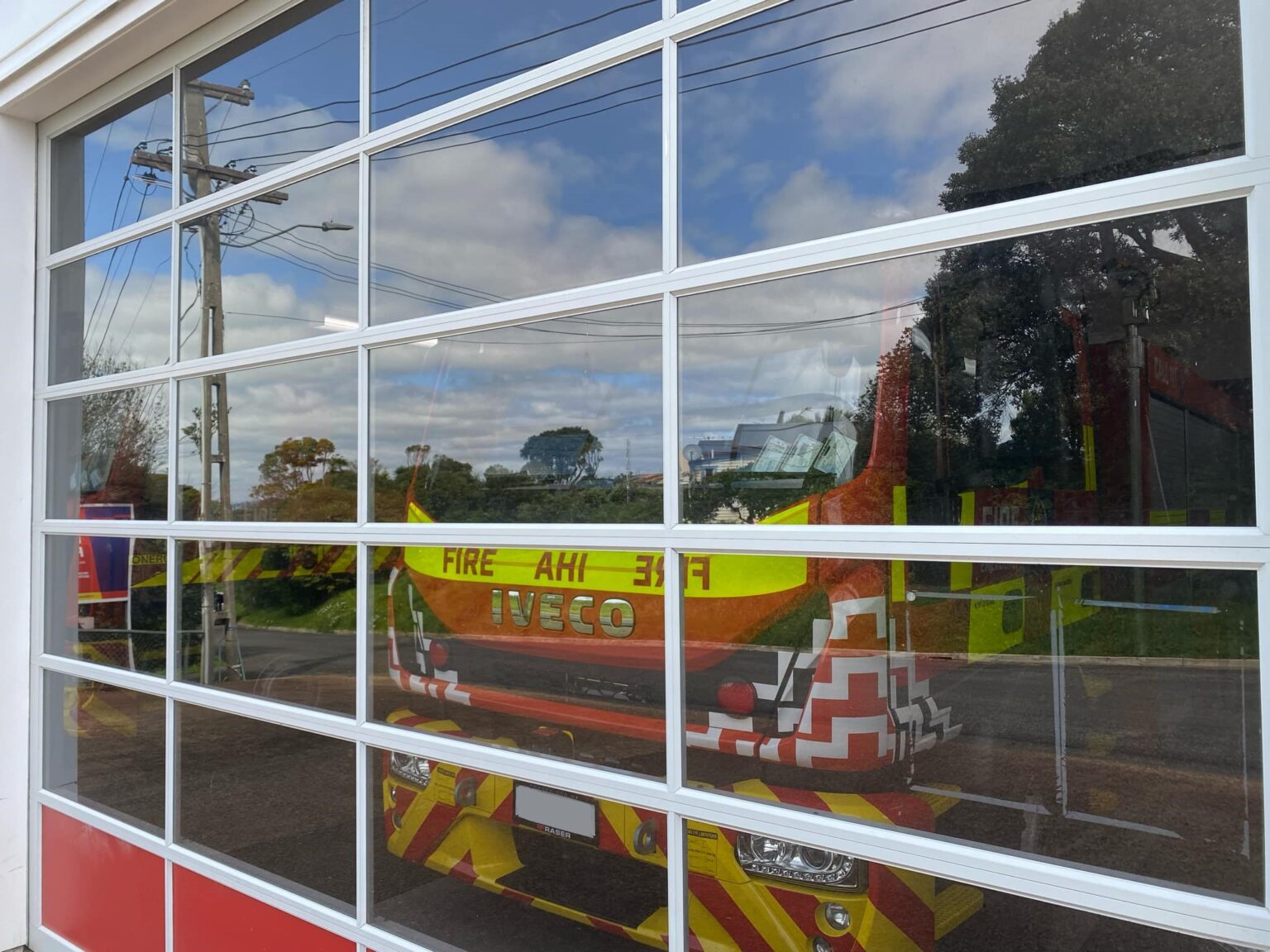 Oneroa Fire Station - Overview of Waiheke Island