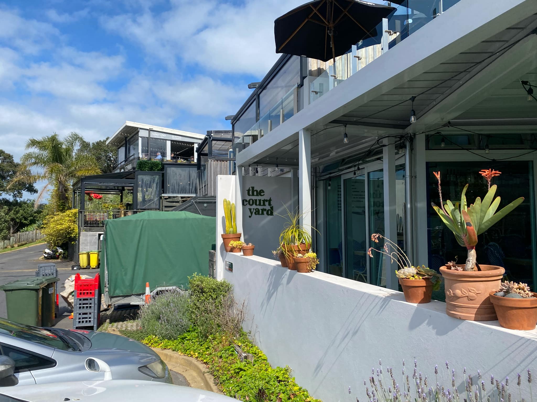 The Courtyard - Overview of Waiheke Island