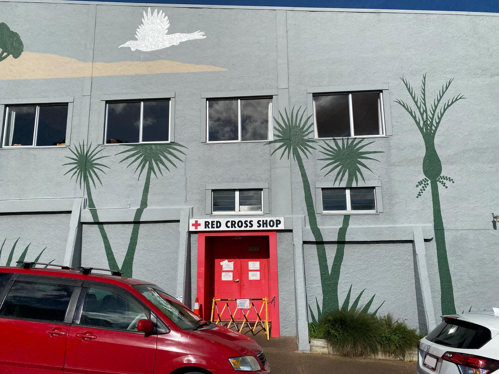 Red Cross Shop - Overview of Waiheke Island