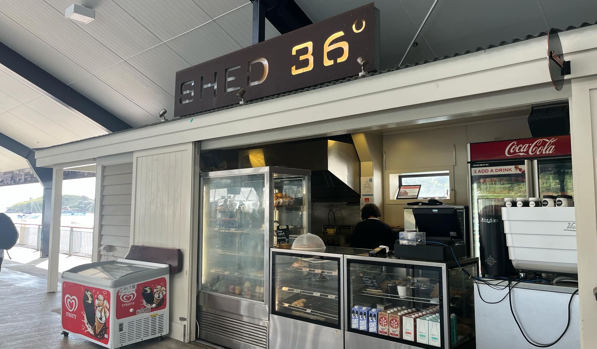 Shed 36 Cafe - Overview of Waiheke Island