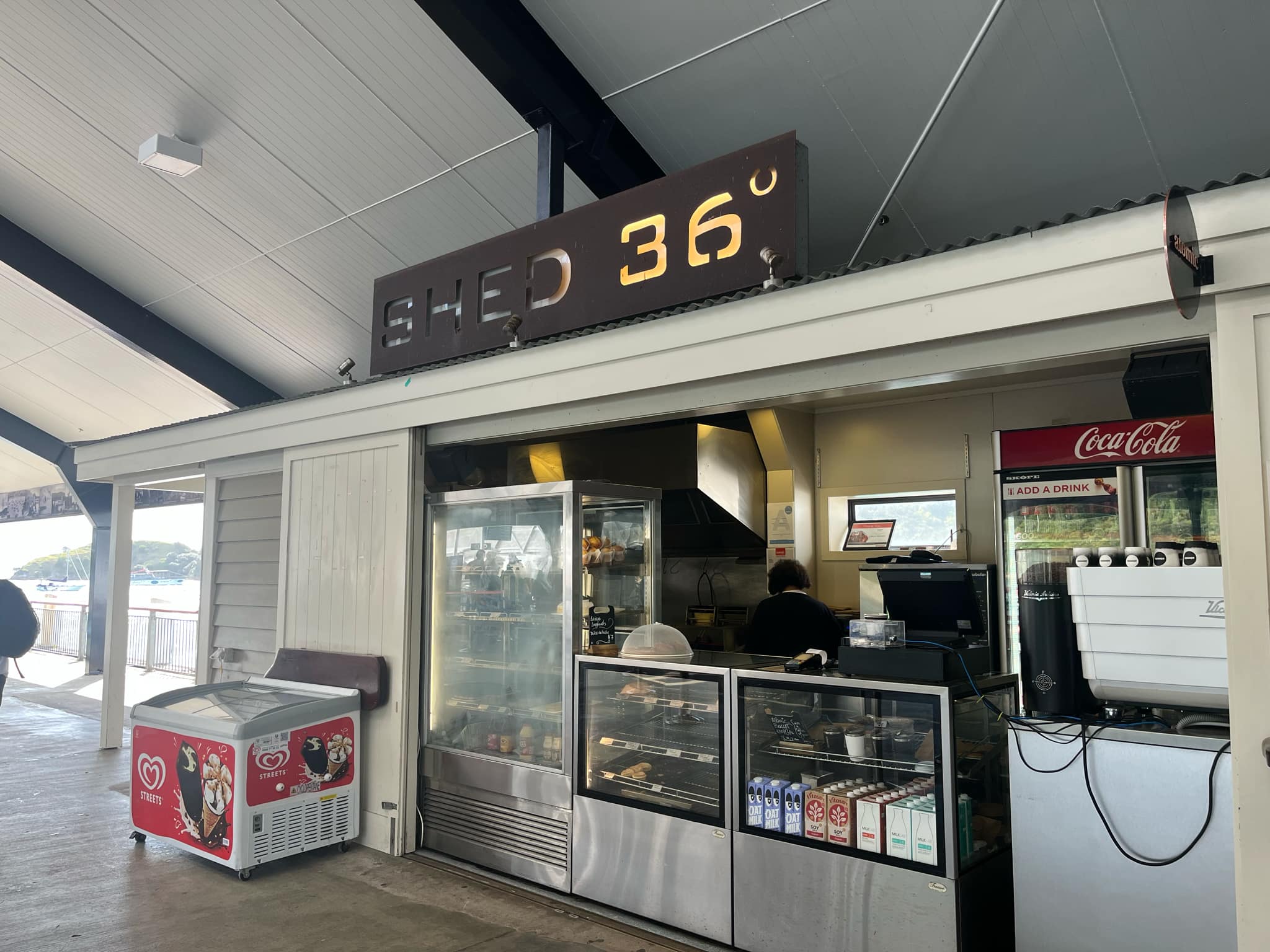 Shed 36 Cafe - Overview of Waiheke Island