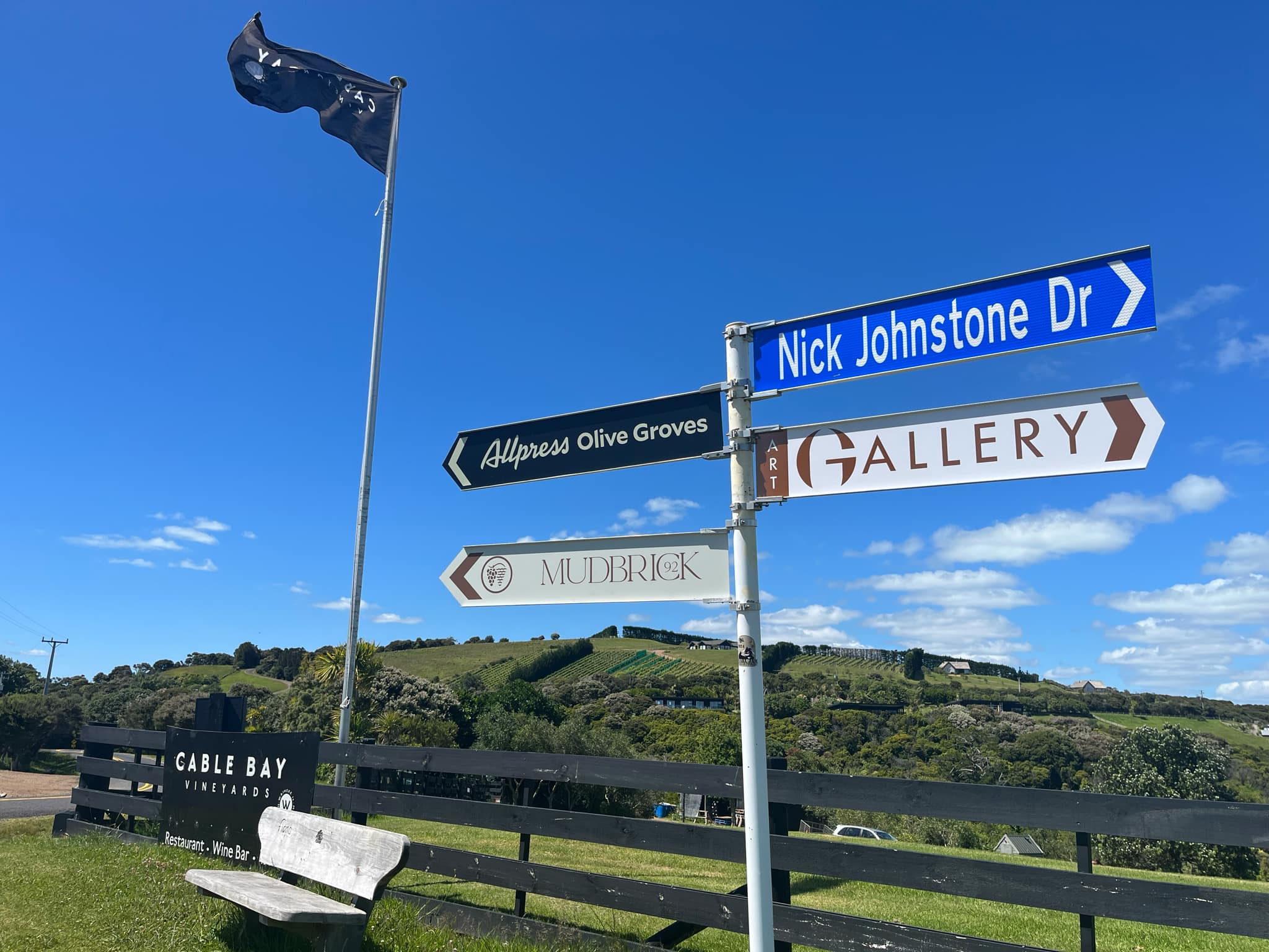 Cable Bay Vineyards - Overview of Waiheke Island