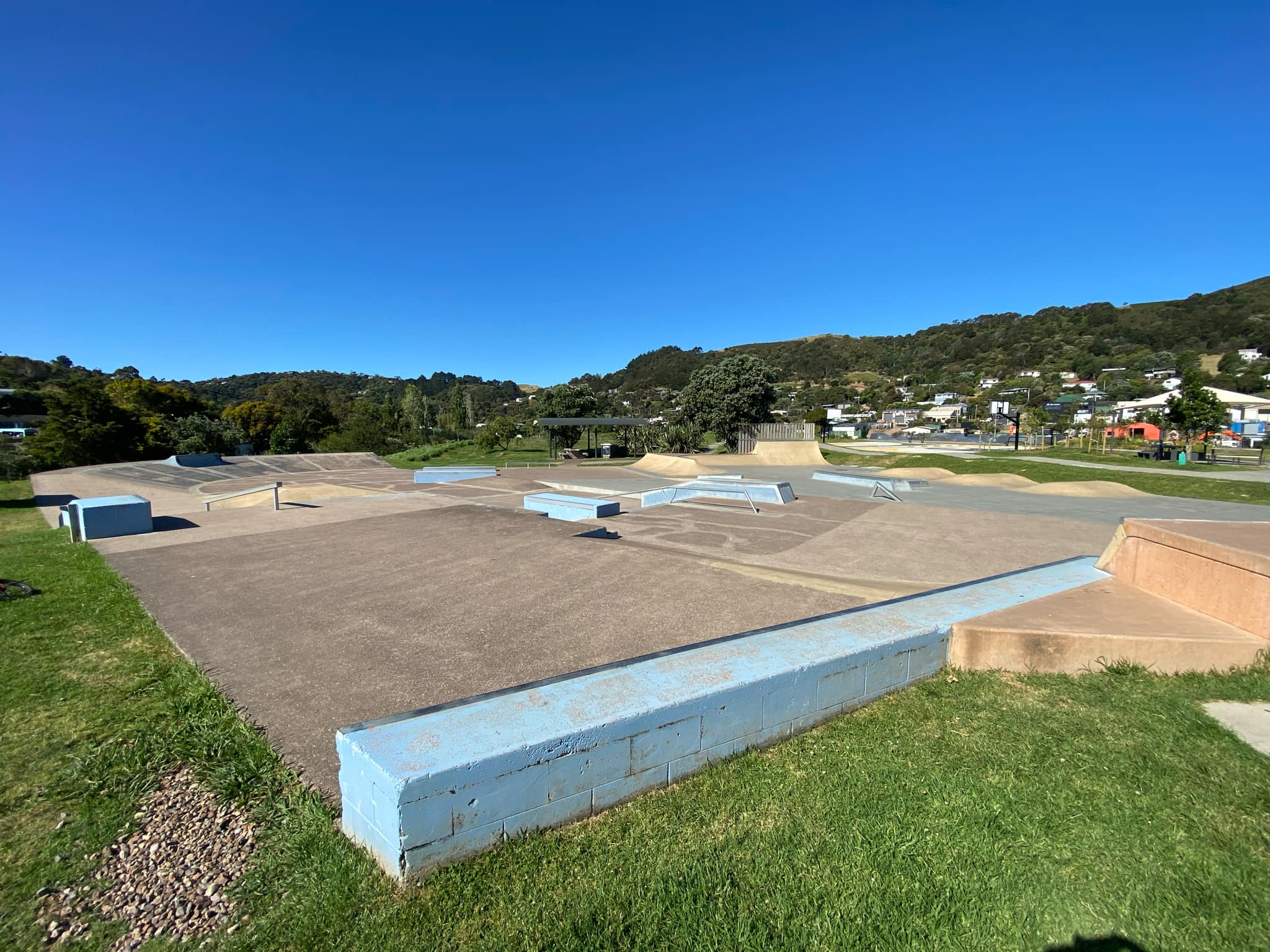 Waiheke Skate Park - Overview of Waiheke Island