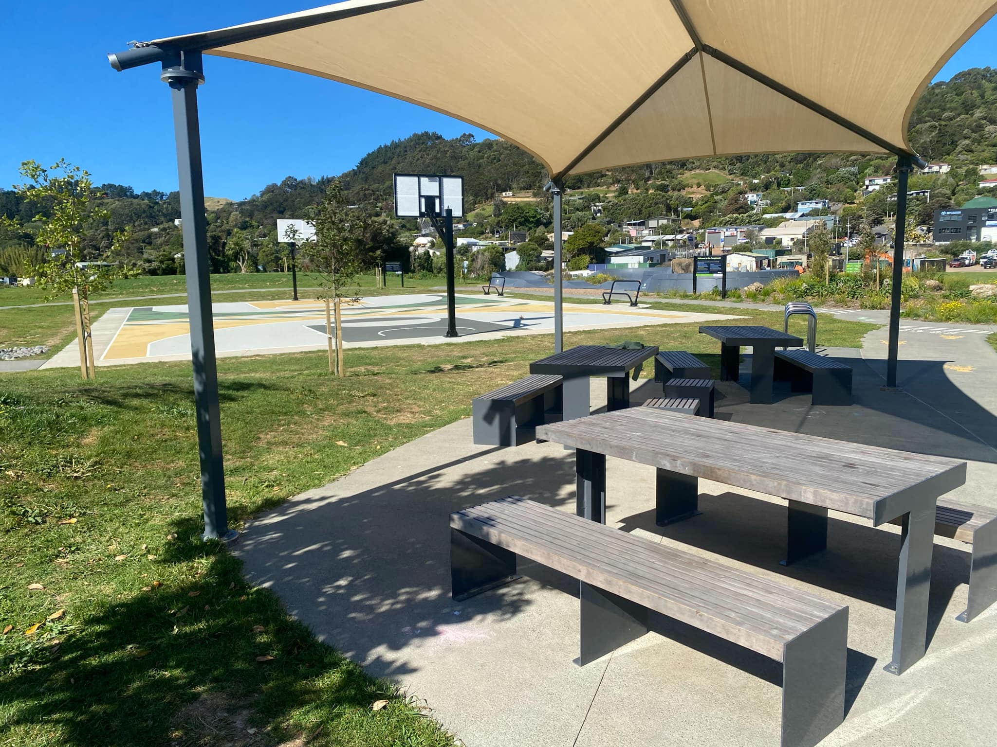 Waiheke Skate Park - Overview of Waiheke Island