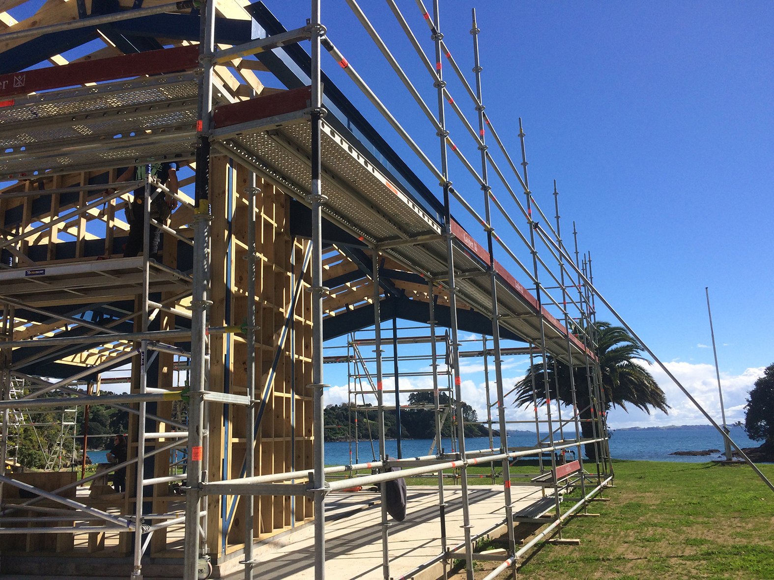 Island Scaffolding - Overview of Waiheke Island