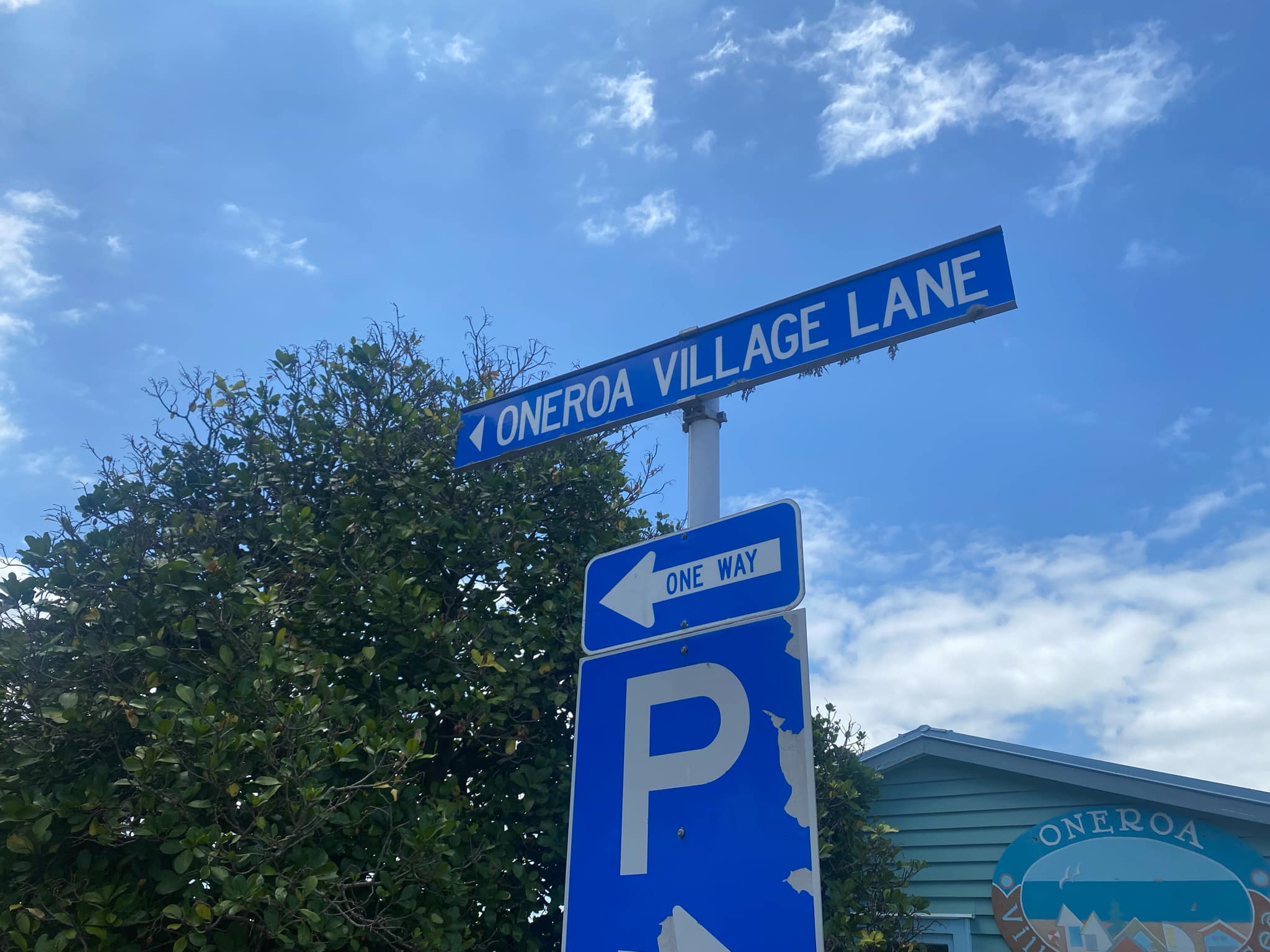 Oneroa Village Lane - Overview of Waiheke Island