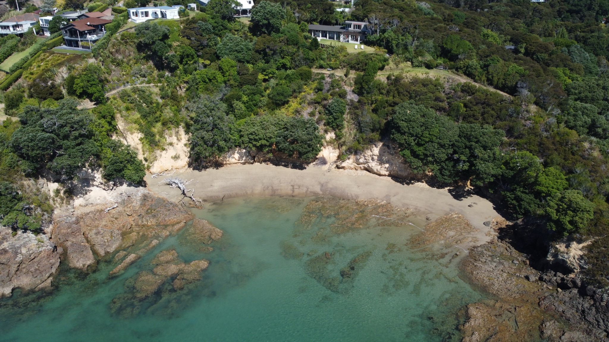 Skeleton Bay - Overview of Waiheke Island
